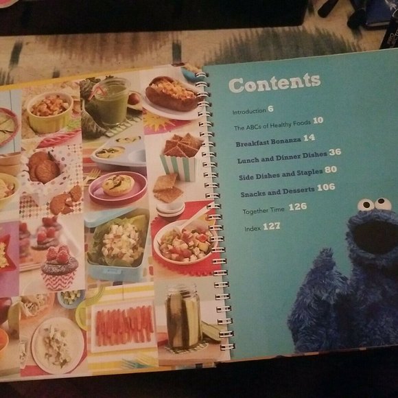 Sesame Street | Other | Sesame Street Kids Cookbook Lets Cook Elmo ...